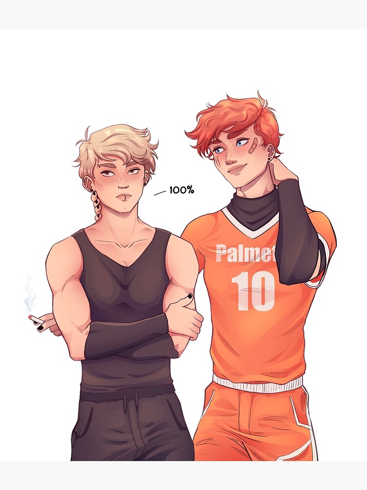 Andrew Minyard And Neil Josten Andreil Poster By Feluart Redbubble