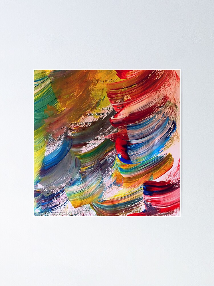 "AVERAGE ART" Poster by mistivelvet | Redbubble