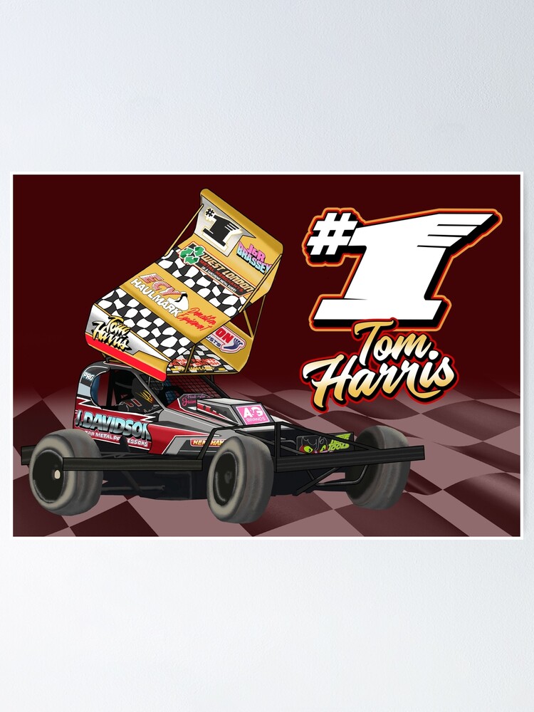 "1 Tom Harris Brisca F1 2021" Poster by cayzerracing | Redbubble