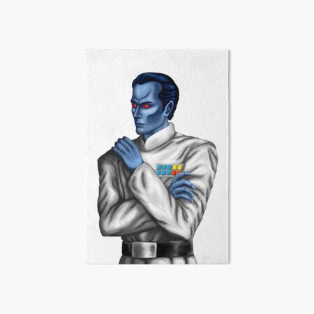 "Grand Admiral Thrawn" Art Board Print for Sale by Milena Stardream ...