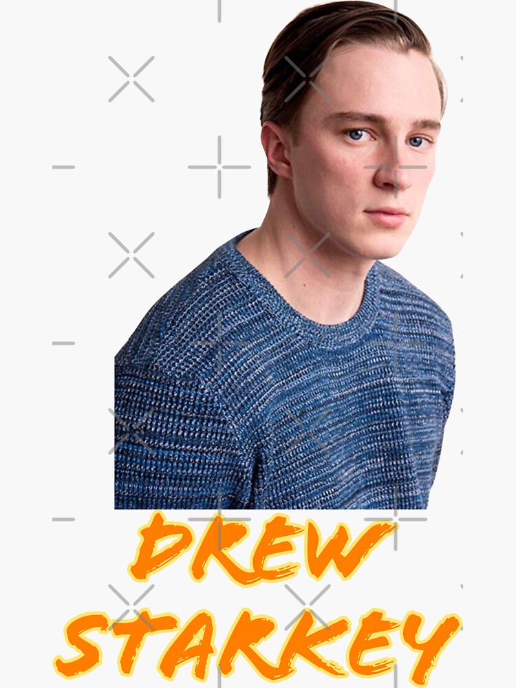 " drew starkey" Sticker for Sale by Mariocii | Redbubble