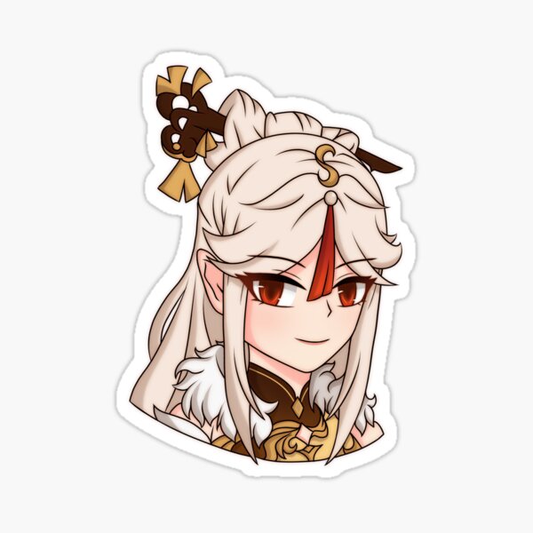 "Ningguang Genshin Impact sticker" Sticker for Sale by DarkuCrossing ...