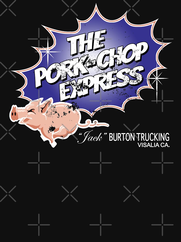 "Pork Chop Express - Distressed Bluey Glow Variant" T-shirt for Sale by ...