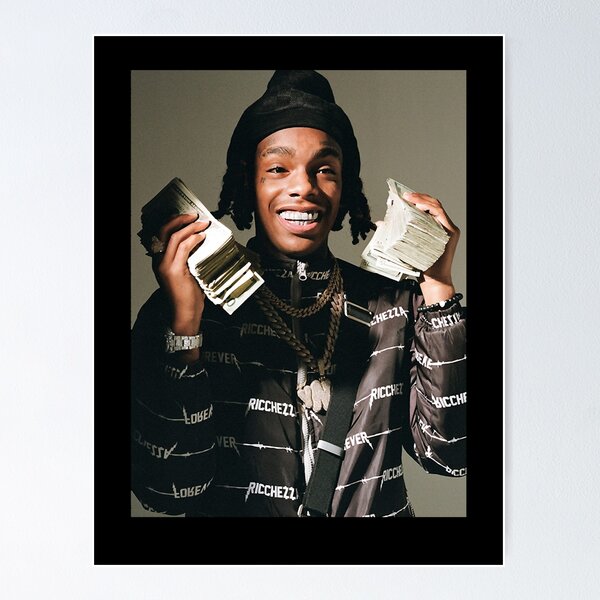 "YNW Melly With STACKS" Poster for Sale by JusticeKing | Redbubble