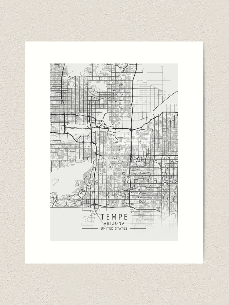 Map Tempe Arizona