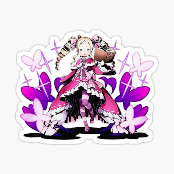"Re Zero" Sticker for Sale by rezeroo210 | Redbubble