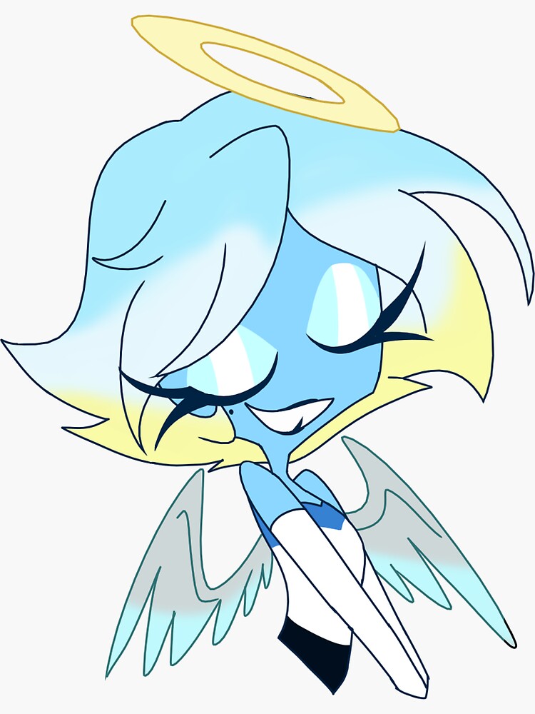 "Angel Millie Bust (Helluva Boss)" Sticker for Sale by EMositeCC ...