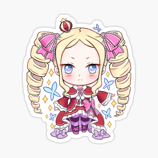 "Re Zero" Sticker for Sale by rezeroo210 | Redbubble