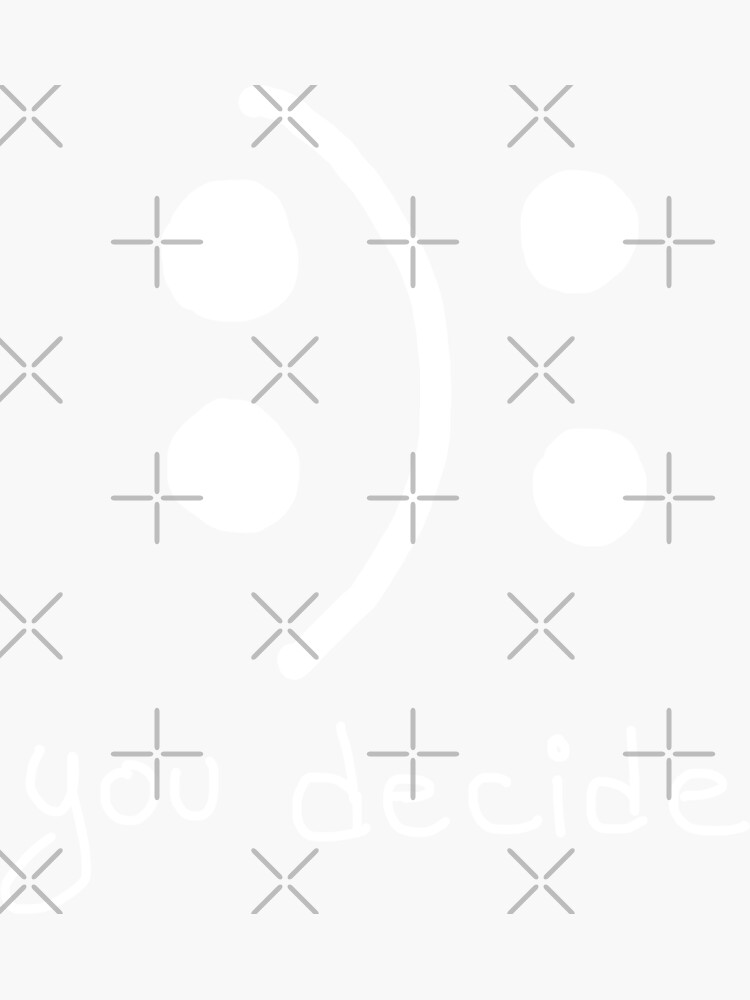 "You Decide Funny" Sticker for Sale by Epicartelysium | Redbubble