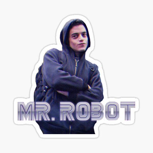 "Mr Robot - Hackerman Aesthetic " Sticker by jackthedoggo | Redbubble