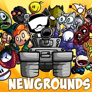 "Newgrounds Yellow" Poster for Sale by Kubernikus18 | Redbubble