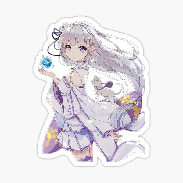 "Re Zero" Sticker for Sale by rezeroo210 | Redbubble