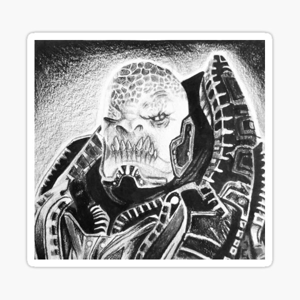 "RAAM Gears Of War" Sticker for Sale by Tiff02Art | Redbubble