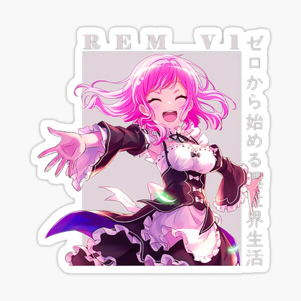 "Re Zero" Sticker for Sale by rezeroo210 | Redbubble