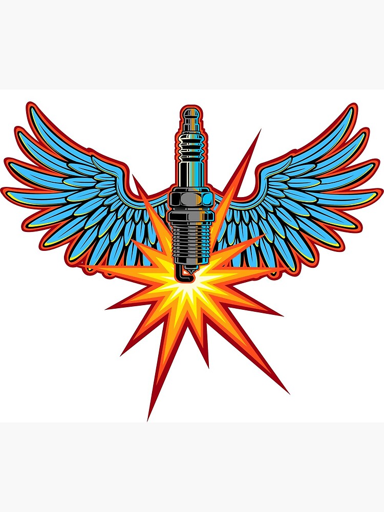 "spark plug" Poster for Sale by SparrowKIng | Redbubble