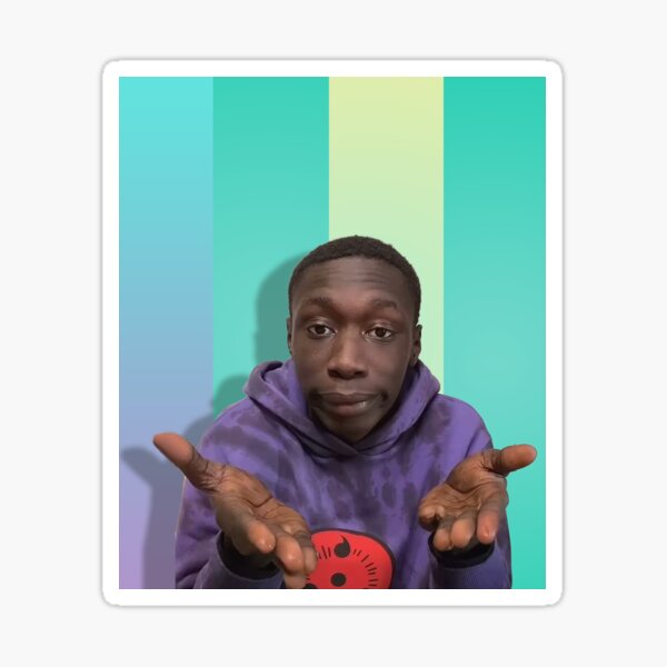 "Khaby Lame" Sticker for Sale by malinda98 | Redbubble