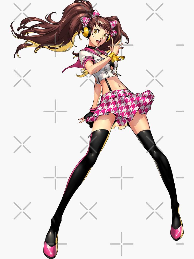 "Rise Kujikawa: P4 Dancing Pose" Sticker for Sale by ale-rose | Redbubble