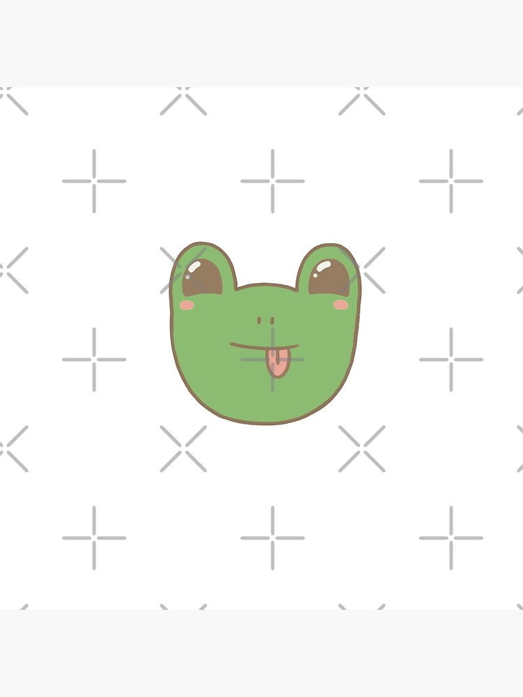 "Happy Derpy Frog Face" Poster for Sale by MazzaCreations | Redbubble