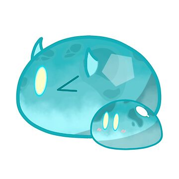 "Hydro Slime| Genshin Impact" Sticker for Sale by karylle1124 | Redbubble