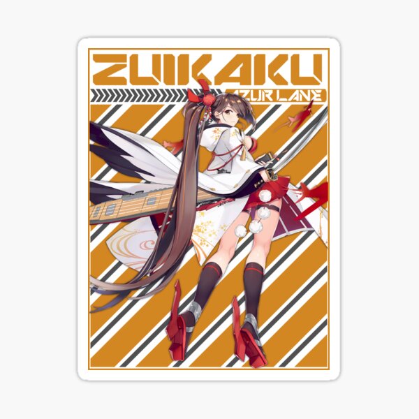 "AZUR LANE ZUIKAKU" Sticker for Sale by VotreVPX | Redbubble