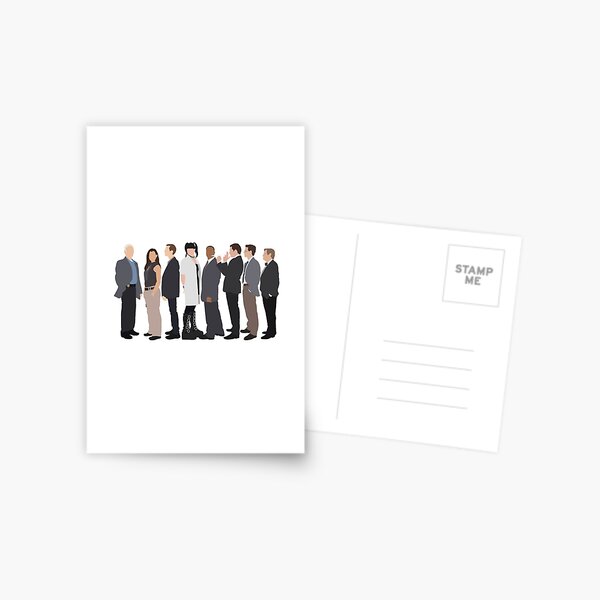 "NCIS Cast Drawing" Postcard for Sale by AnaByDesign | Redbubble