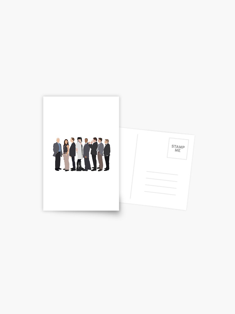 "NCIS Cast Drawing" Postcard for Sale by AnaByDesign | Redbubble