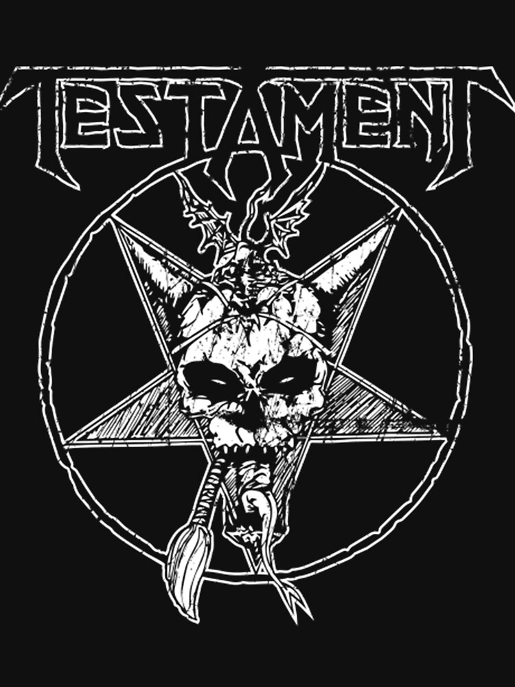 "Testament Band T-ShirtTestament" Essential T-Shirt for Sale by ...
