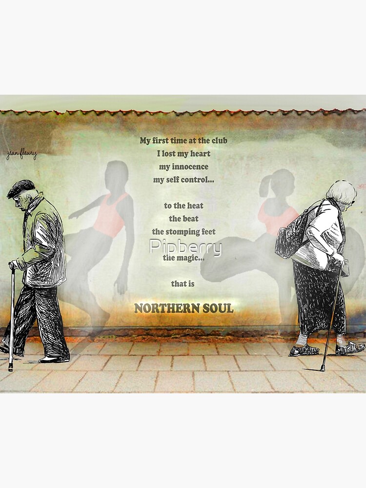 "Northern Soul Print Poster Canvas design by Pipberry" Art Print by ...