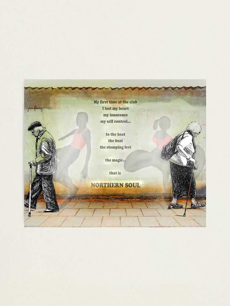 "Northern Soul Print Poster Canvas design by Pipberry" Photographic ...