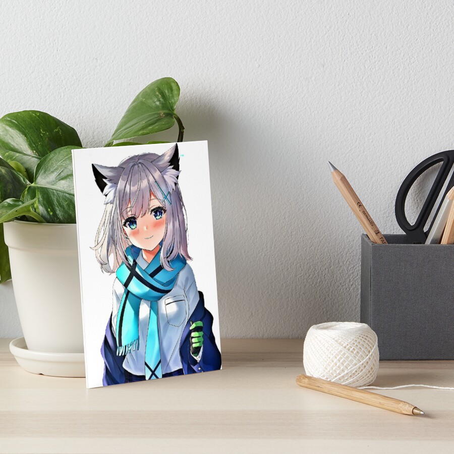 "Aesthetic anime girl pfp" Art Board Print by NkWorks | Redbubble