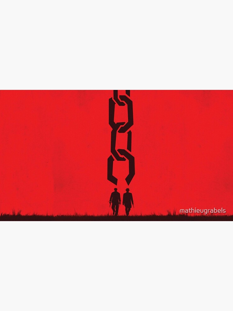 "Django Unchained" Sticker for Sale by mathieugrabels | Redbubble