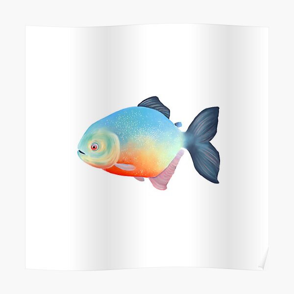 "Rainbow Fish" Poster for Sale by Artgator | Redbubble