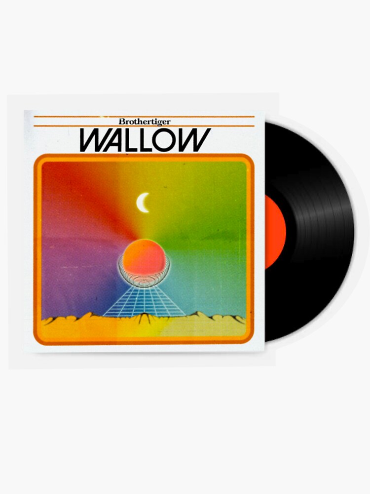"Wallow Album Cover" Sticker for Sale by chelseaw98 | Redbubble