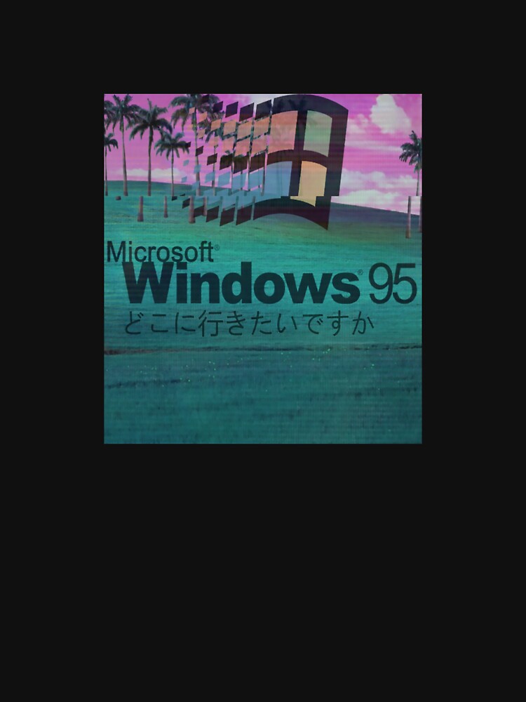 "Windows 95" T-shirt for Sale by warfoo | Redbubble | windows t-shirts ...