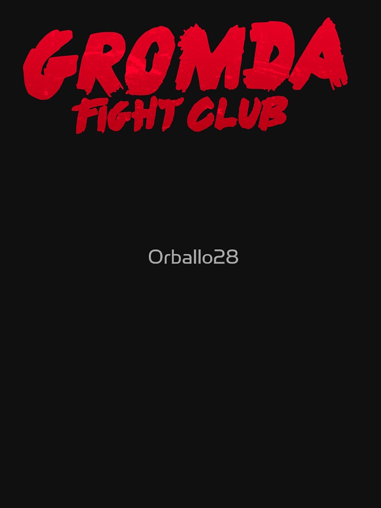 "GROMDA - FIGHT CLUB" Essential T-Shirt for Sale by Orballo28 | Redbubble