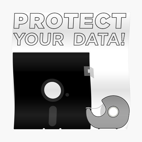 "Floppy Disk and Tape Dispenser" Poster for Sale by sirkleck | Redbubble