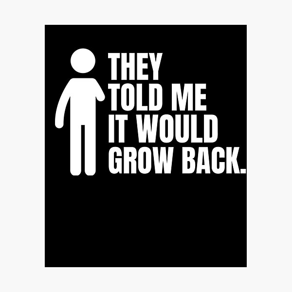 "Arm Grow Back, Amputation, Arm Amputee, Humor Amputee, Amputee ...