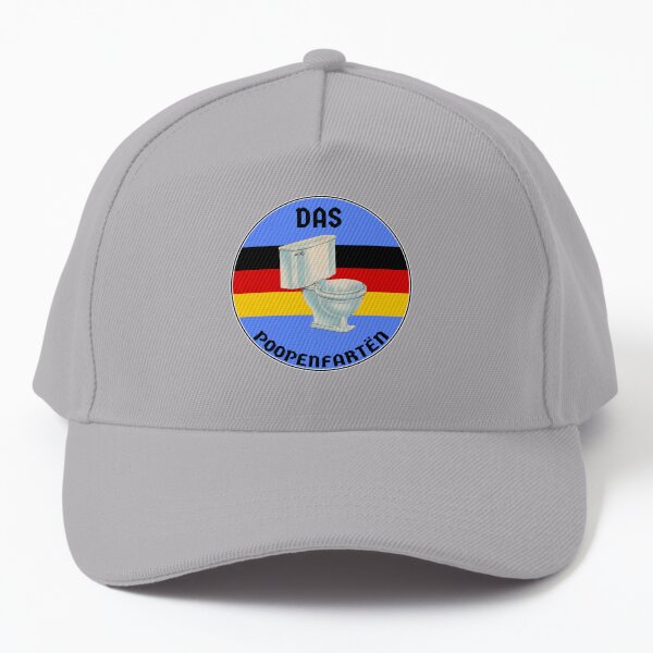 "Das poopenfarten german toilet humour fart meme" Cap for Sale by ...