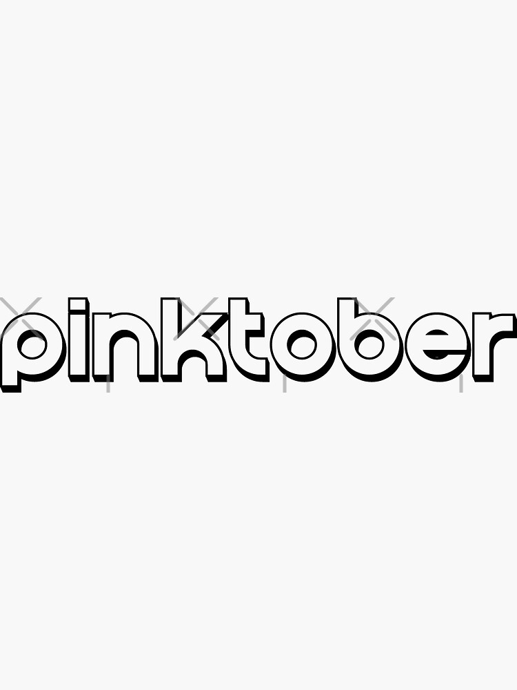 "Pinktober Breast Cancer Awareness Month Pink Ribbon Survivor Support ...