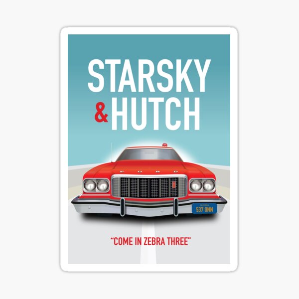 "Starsky & Hutch - Alternative Movie Poster" Sticker for Sale by ...