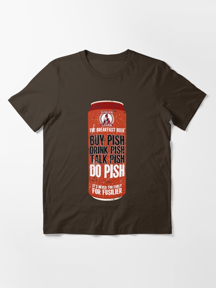 "Fusilier Lager The Breakfast Beer" T-shirt for Sale by McPod ...
