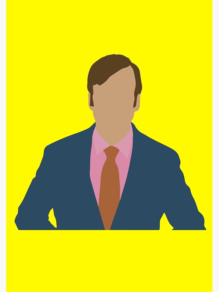 Lámina fotográfica «Arte vectorial minimalista de Saul Goodman» de ...