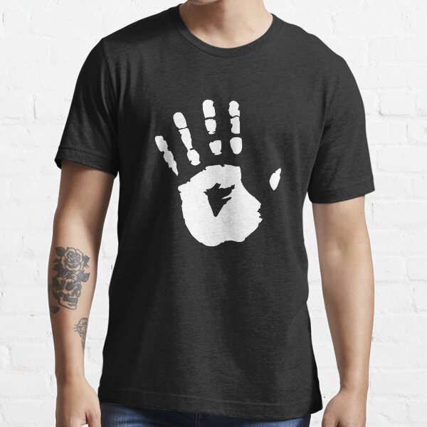 "Slap Hand Stencil Handprint" T-shirt for Sale by TinusCartoons ...