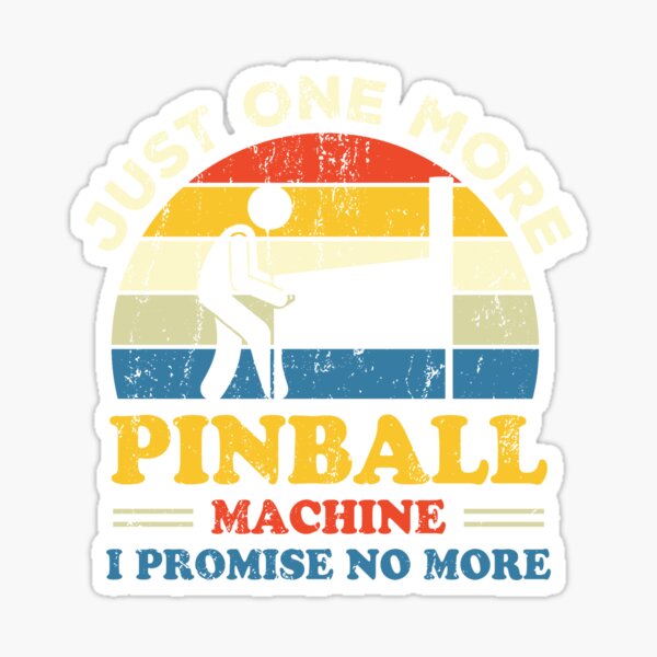 "Pinball" Sticker for Sale by MolligePommes | Redbubble
