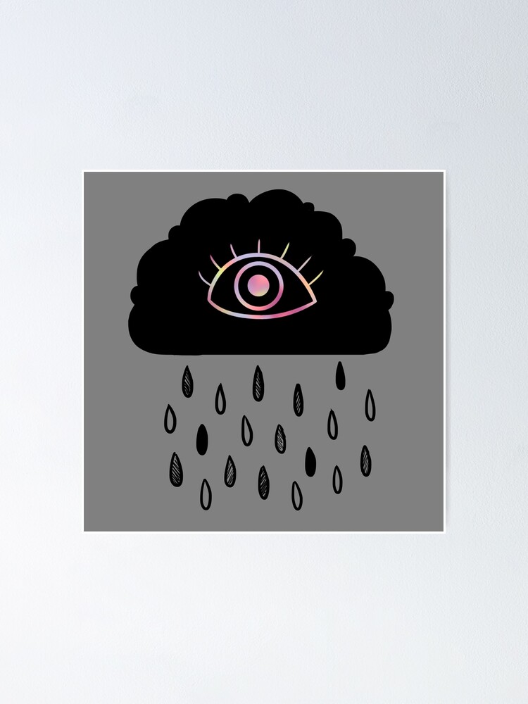 "Eye Cloud" Poster for Sale by katiecrumpton | Redbubble