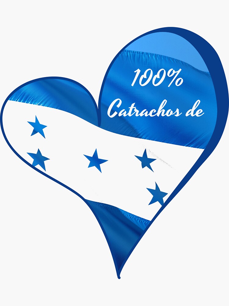 "100% Catracho" Sticker for Sale by MReyes1987 | Redbubble