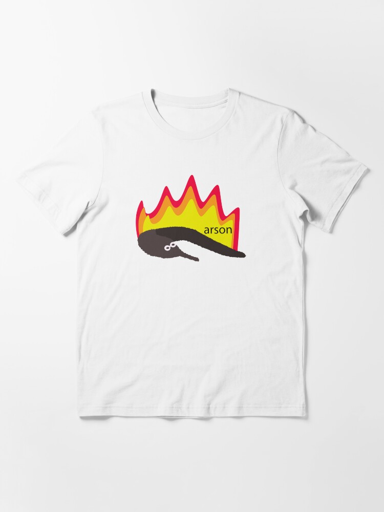 "Arson Worm On A String" T-shirt for Sale by WebApparel | Redbubble ...