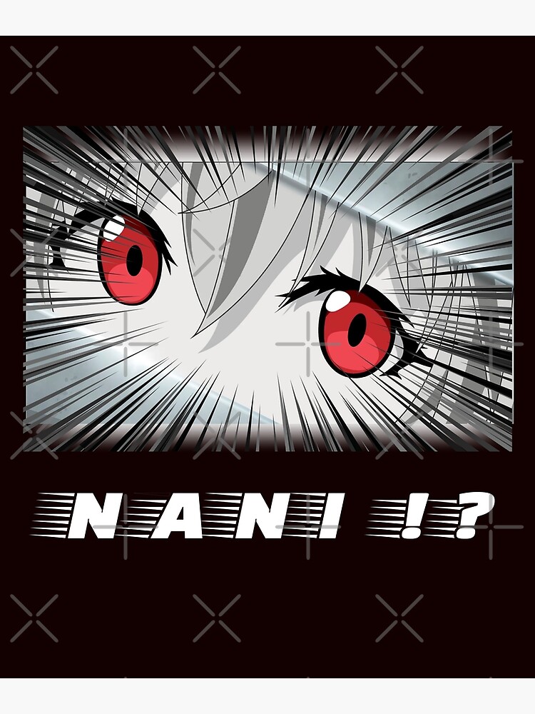 Lámina fotográfica «Chica fanart de anime - Nani? - Anime Girl fanart ...
