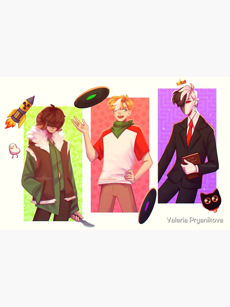 "bench trio" Poster for Sale by valeriapryanik | Redbubble