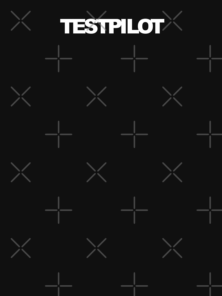 "TEST PILOT LOGO" T-shirt by SetecAstro | Redbubble | testpilot t ...